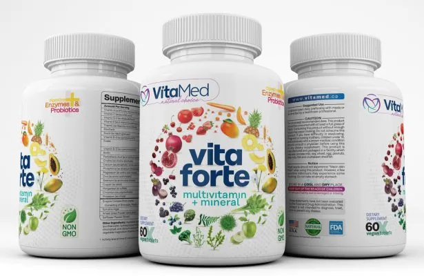 VitaMed's Vita Forte - Complete Multivitamin for Optimal Wellness